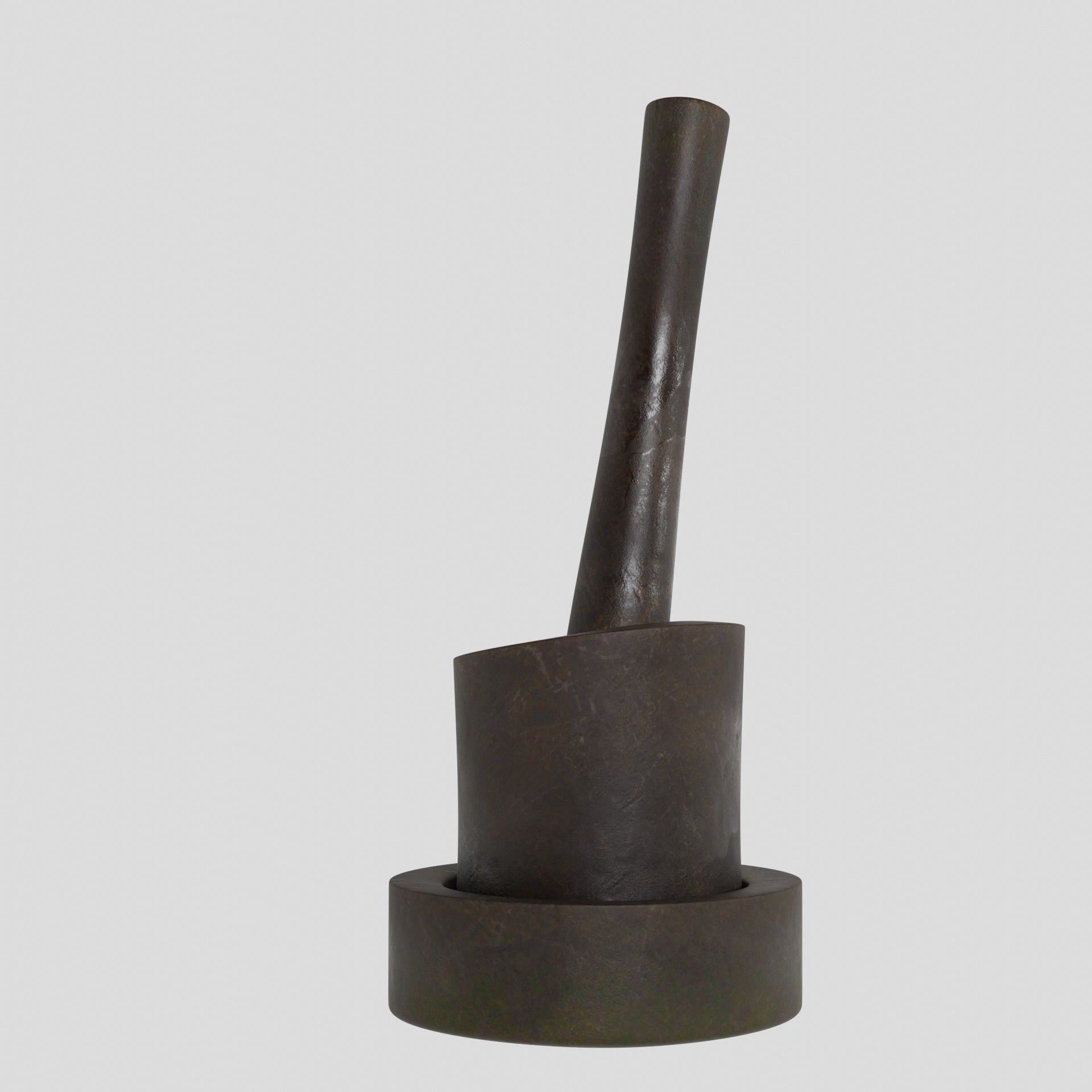 3D model Traditional Grinder VR / AR / low-poly | CGTrader