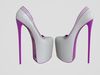 3D high heels shoe free 3D model | CGTrader