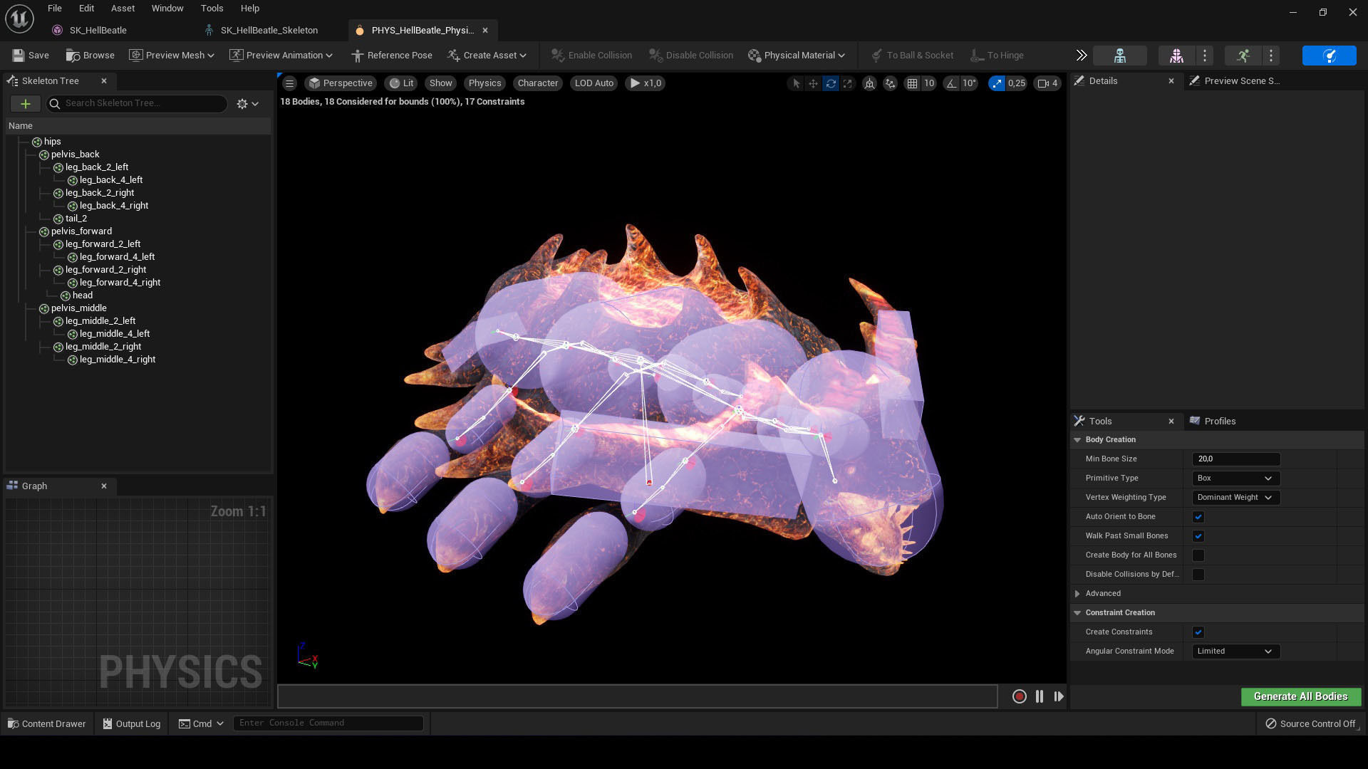 3D model Hell Bug Low-poly game engine ready 3D model VR / AR / low-poly | CGTrader