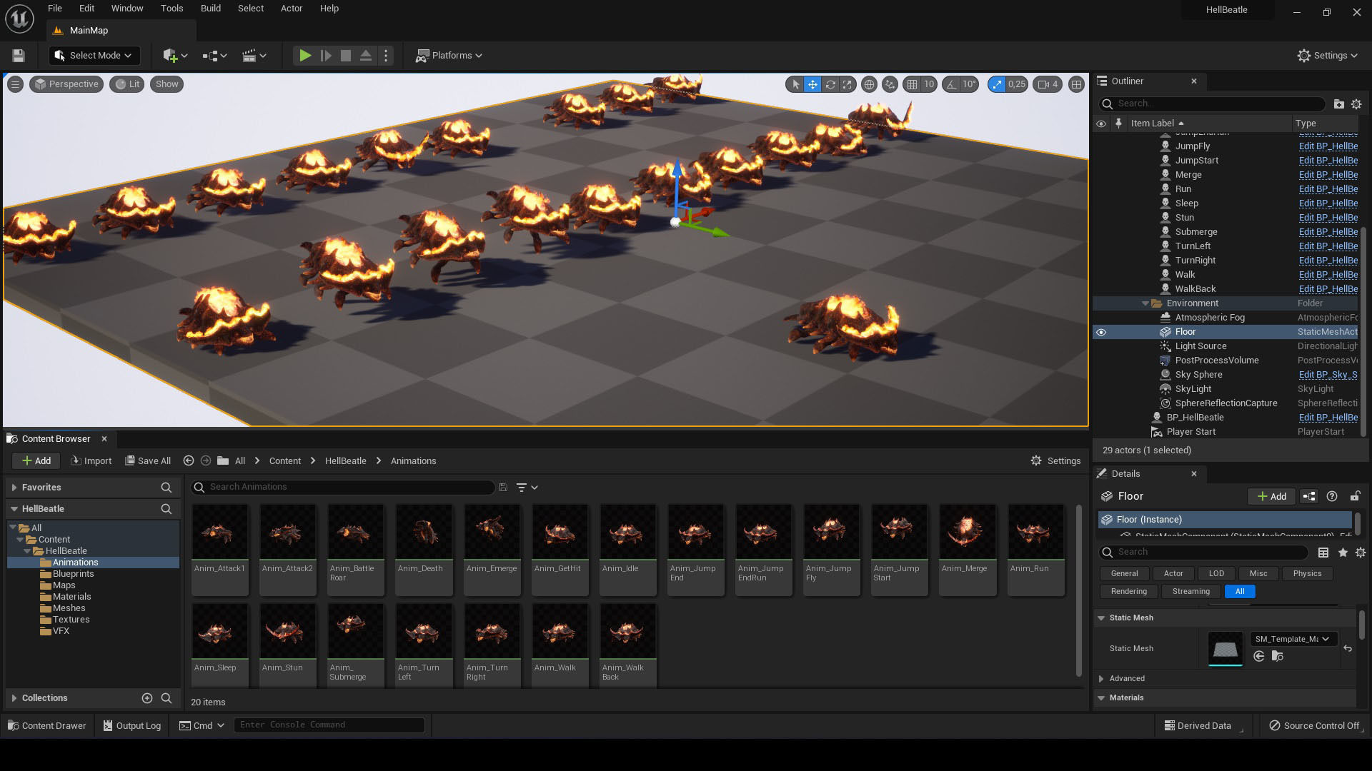 3D model Hell Bug Low-poly game engine ready 3D model VR / AR / low-poly | CGTrader