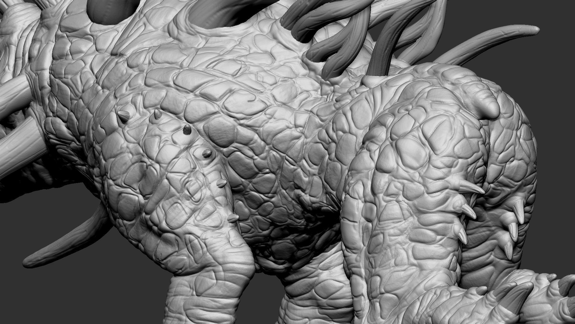 Hell hound predator - STL 3D model 3D printable | CGTrader