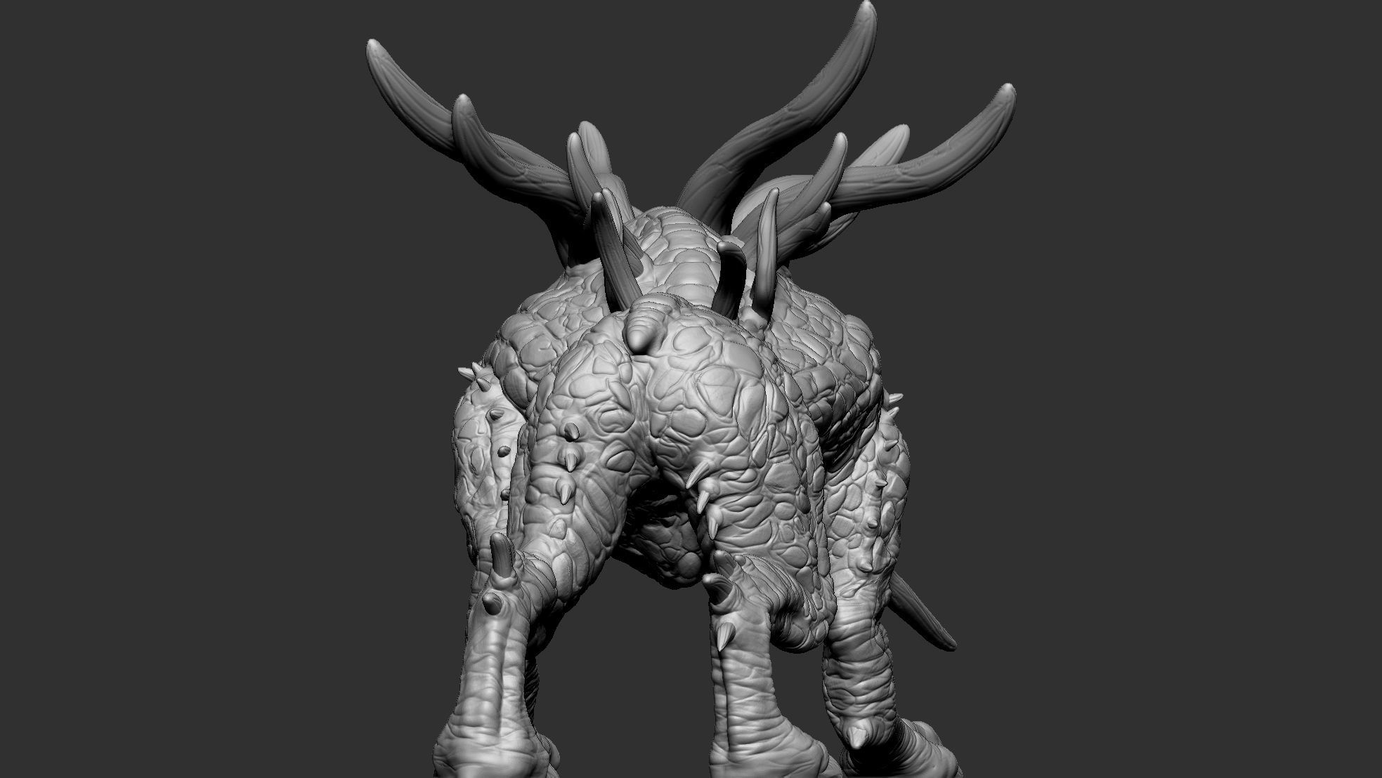 Hell hound predator - STL 3D model 3D printable | CGTrader