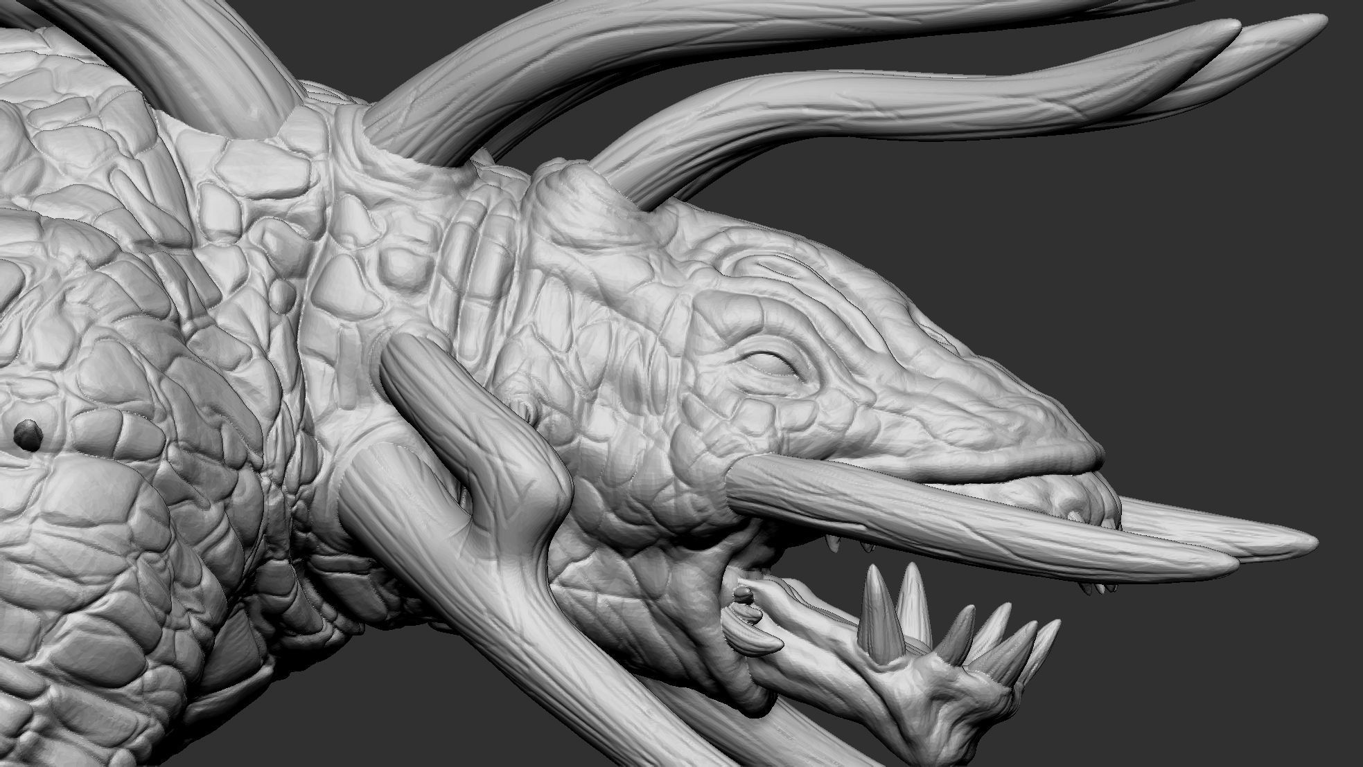 Hell hound predator - STL 3D model 3D printable | CGTrader