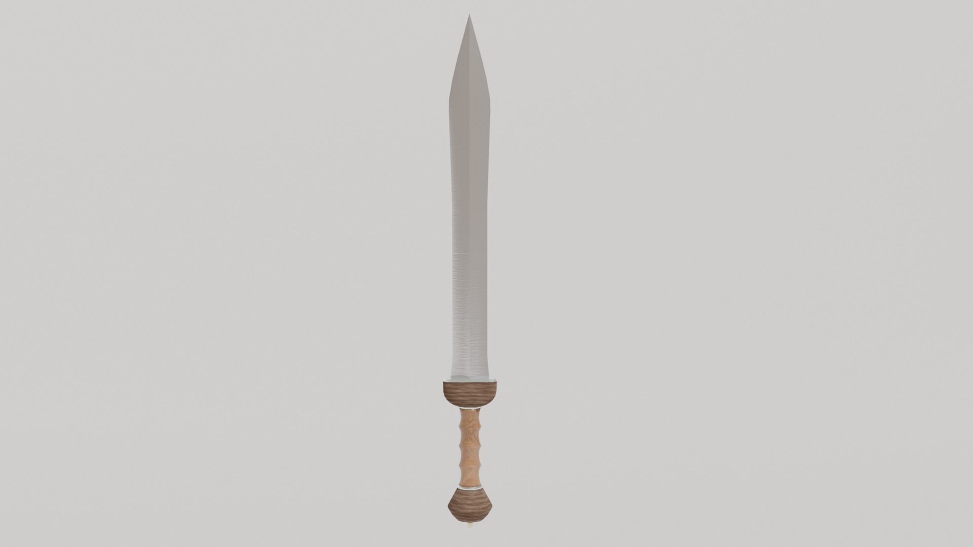 Ancient Roman Sword Gladius 3D Model free VR / AR / low-poly 3D model ...