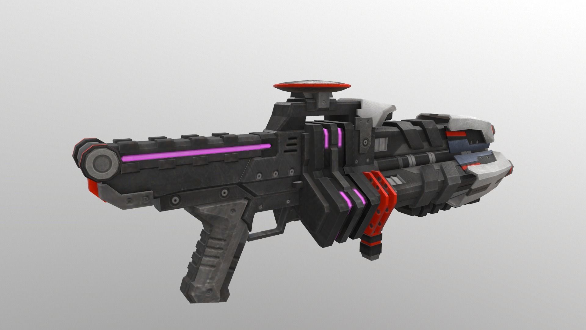 3D model Funnel Gun Level 1 VR / AR / low-poly | CGTrader