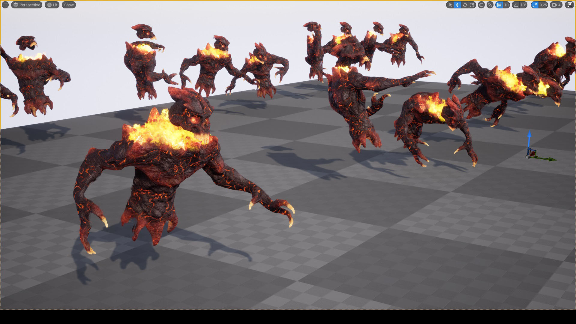 3D model Hell Flying Demon Low-poly game engine ready 3D model VR / AR / low-poly | CGTrader