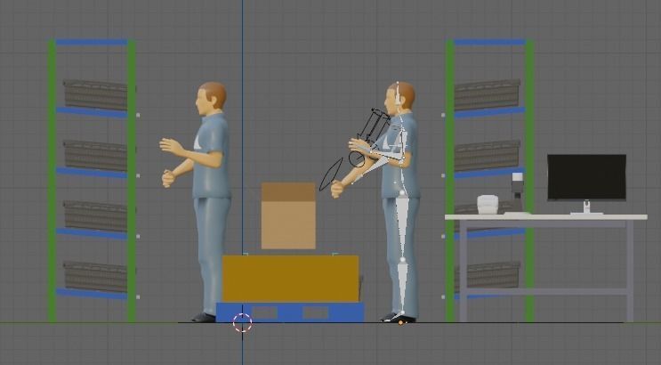 DAS Digital Assorting System 3D designed model 3D model | CGTrader