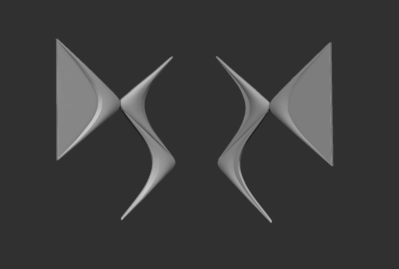 DS Automotive Logo 3D model 3D printable | CGTrader