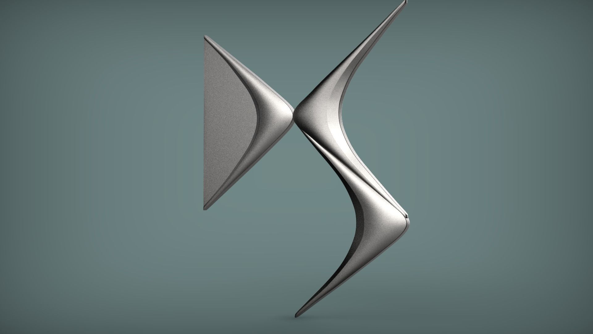 DS Automotive Logo 3D model 3D printable | CGTrader