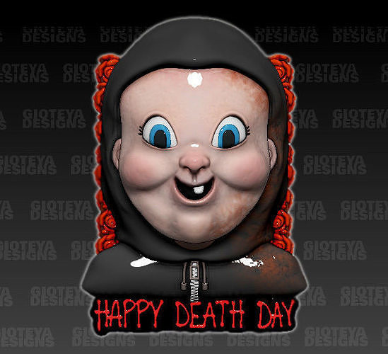 Happy Death Day 3D model | CGTrader