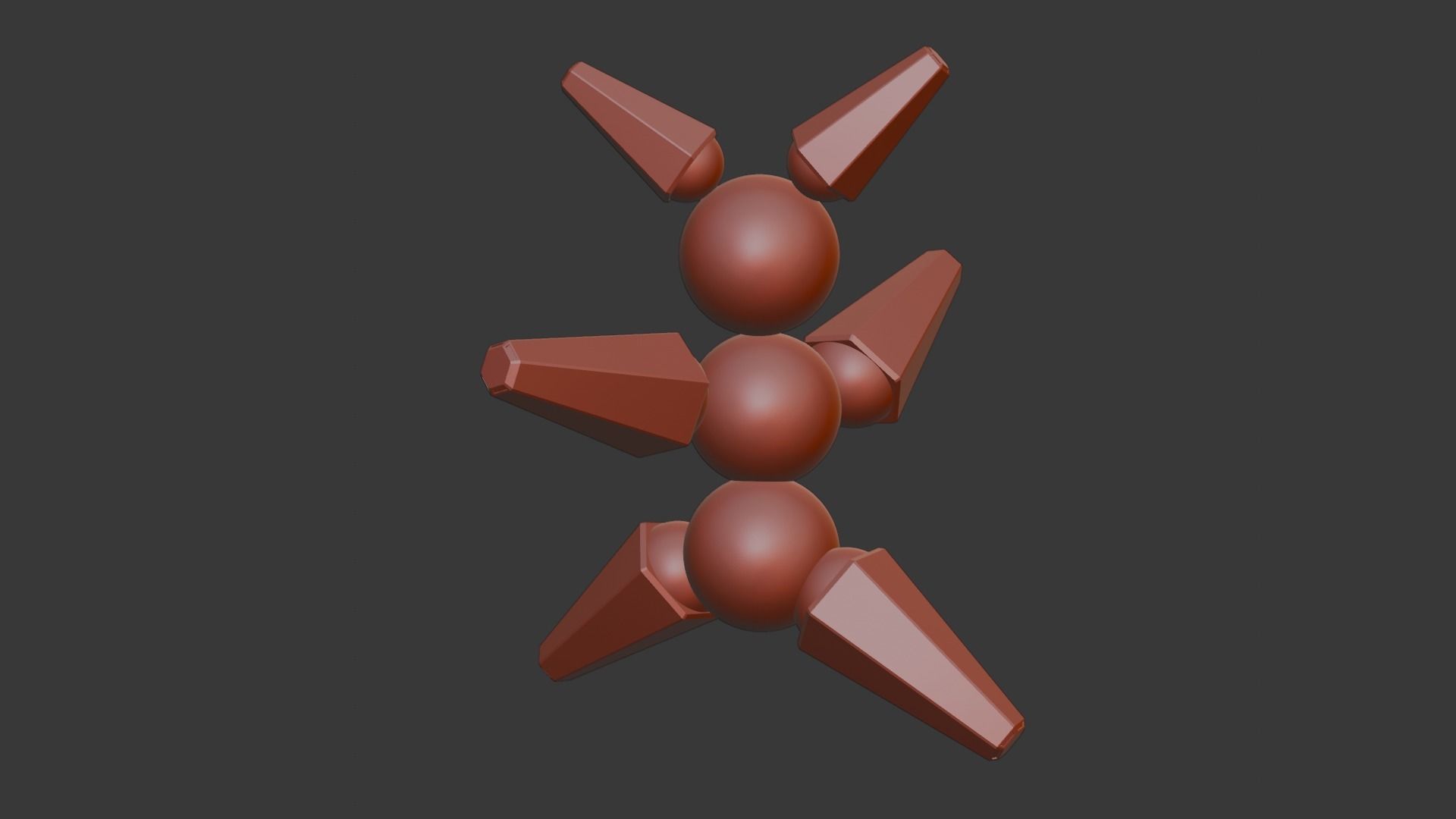 3D model Nanobot Evil Mode 3D Model VR / AR / low-poly | CGTrader