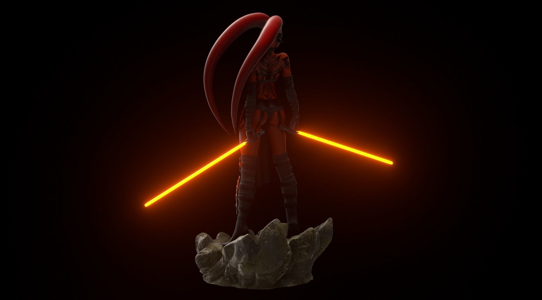 Darth Talon - 1TO10 STL FILE 3D PRINT MODEL 3D model 3D printable ...