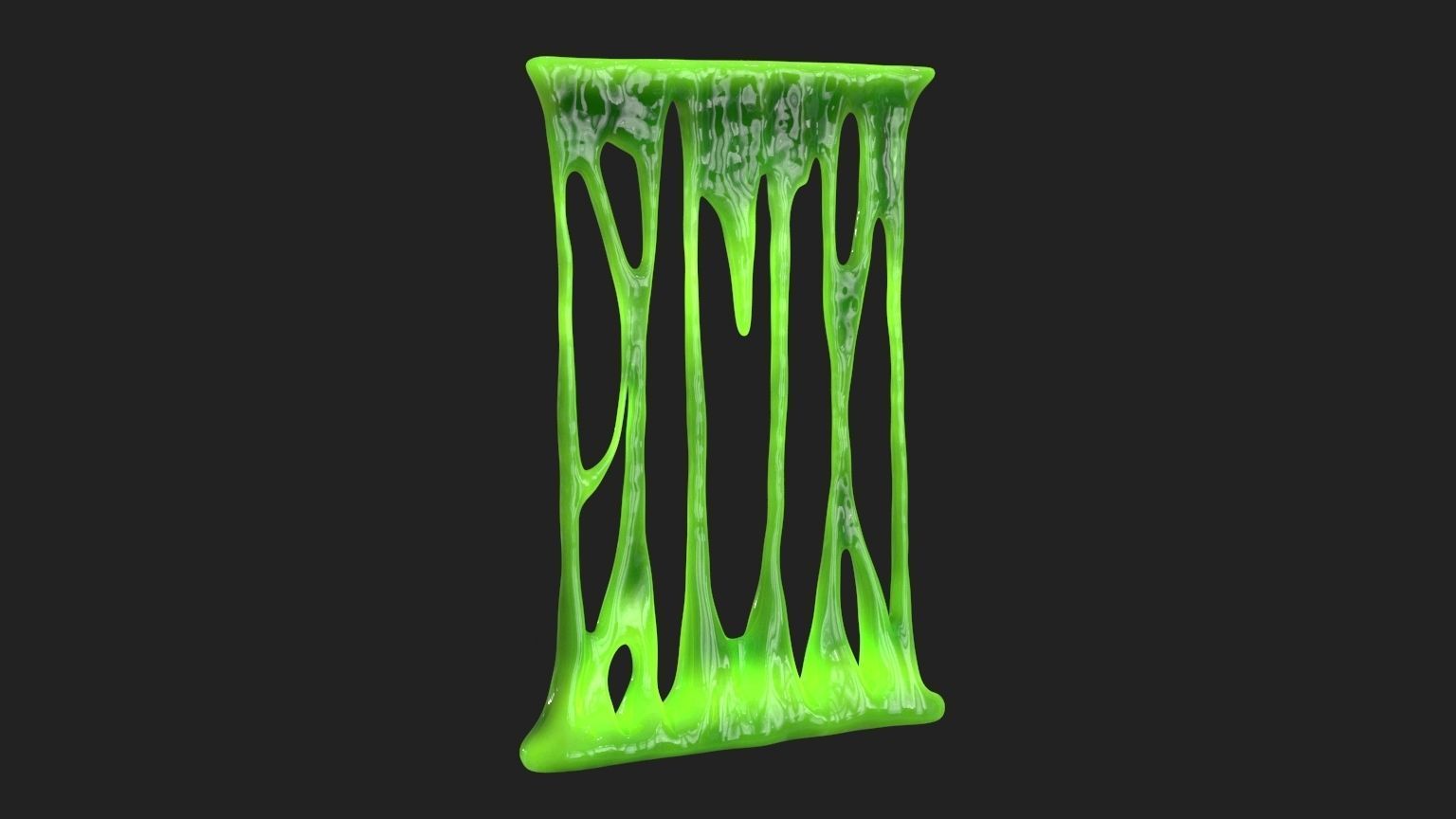 3D model Green Slime v6 VR / AR / low-poly | CGTrader