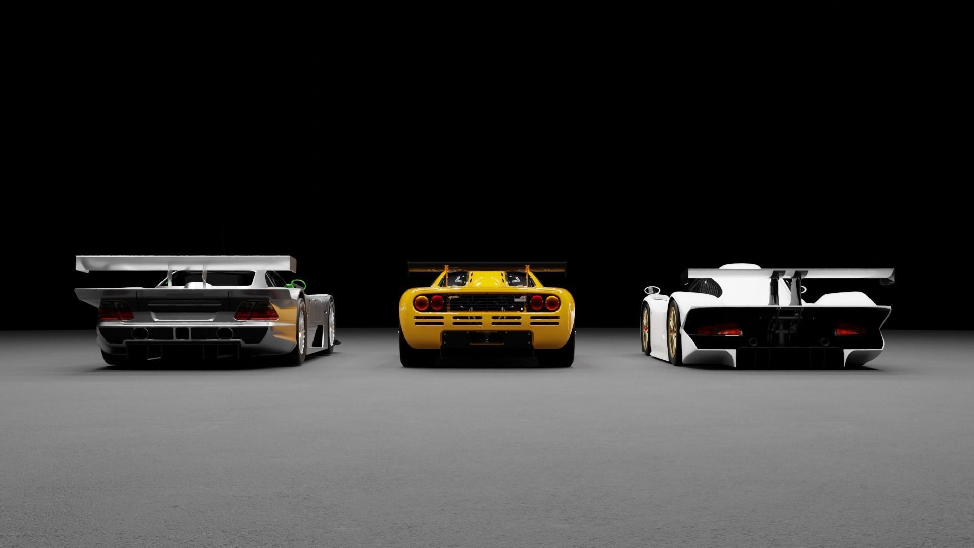 Holy Trinity 90s Car Pack 3D model animated rigged | CGTrader