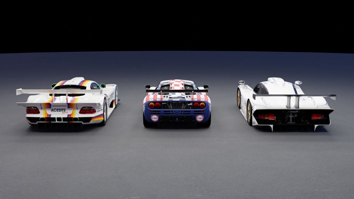 Holy Trinity 90s Car Pack 3D model animated rigged | CGTrader