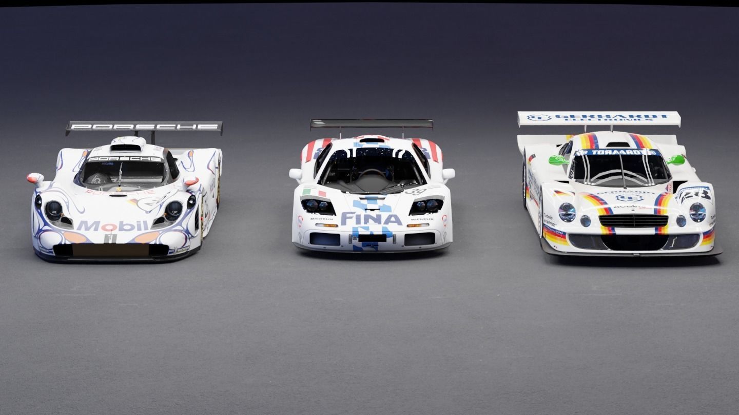 Holy Trinity 90s Car Pack 3D model animated rigged | CGTrader