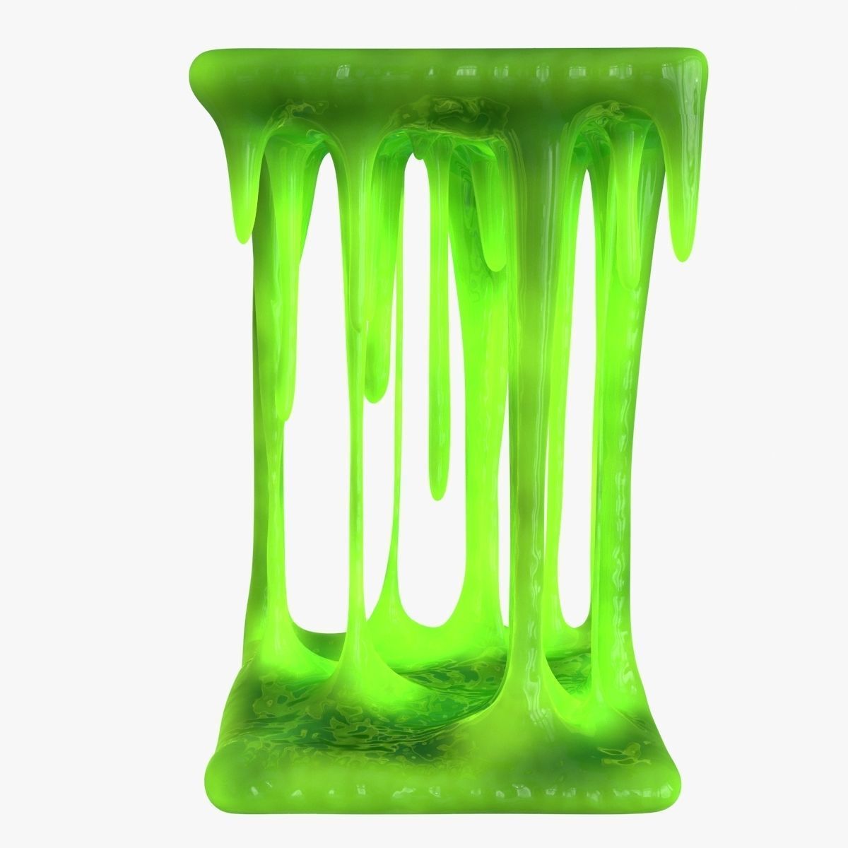 3D model Green Slime v7 VR / AR / low-poly | CGTrader