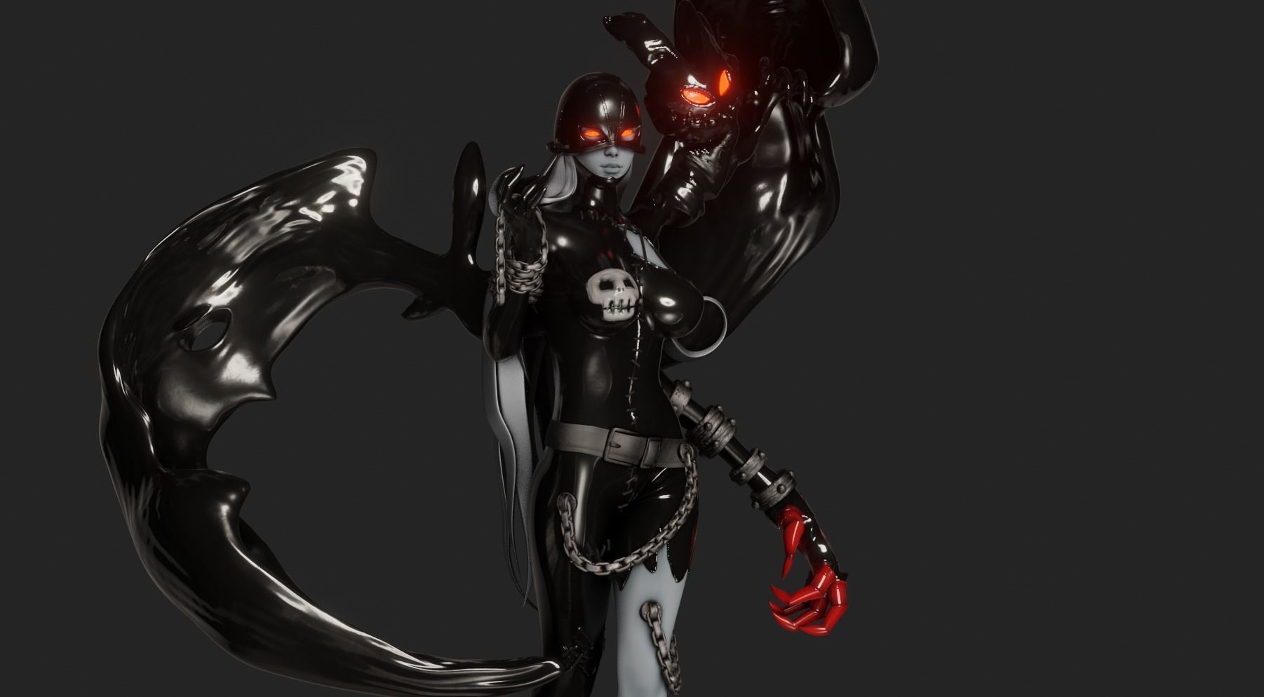 Lady Devimon - 1TO10 STL FILE 3D PRINT MODEL 3D model 3D printable | CGTrader