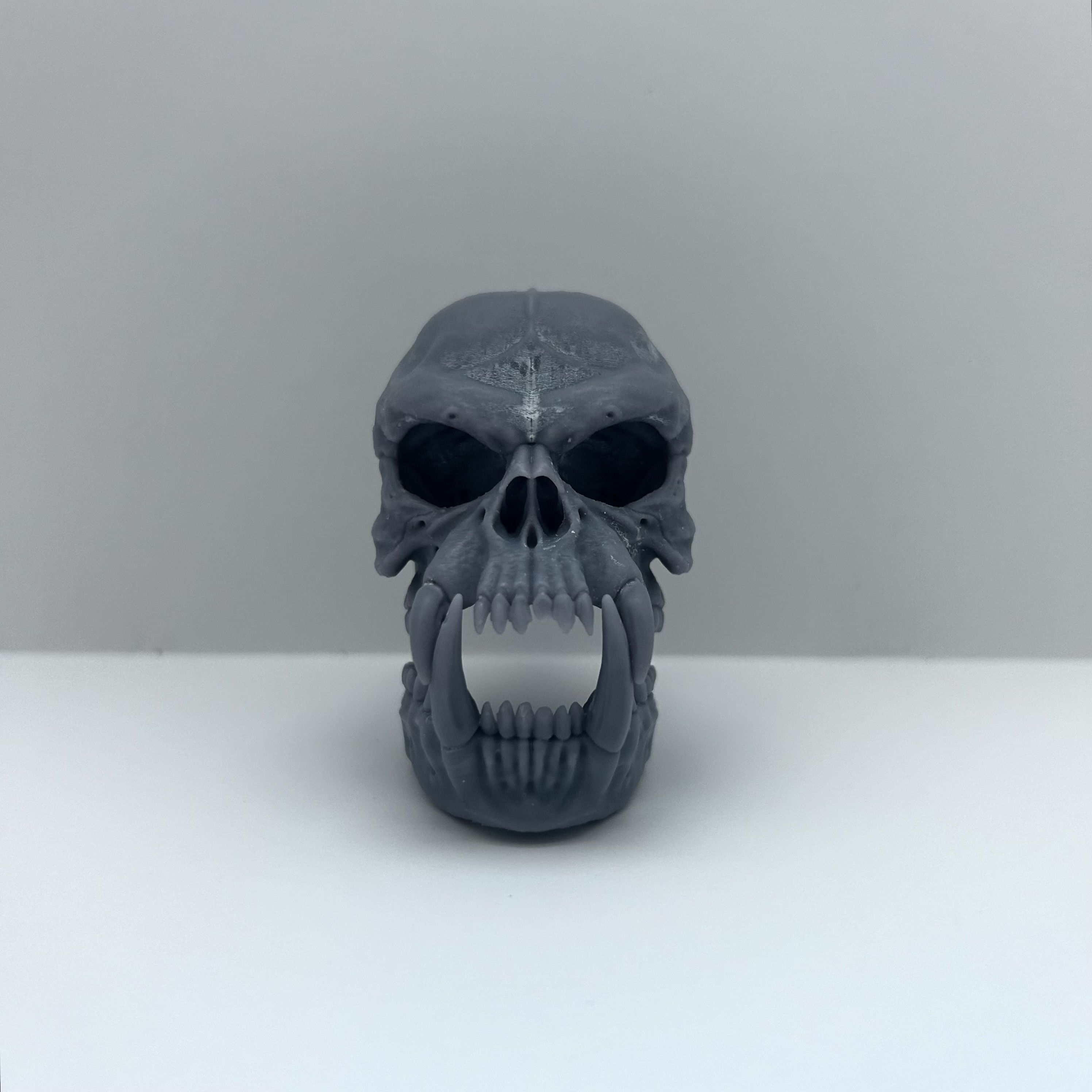 Realistic Orc Skull quarter scale 3D model 3D printable | CGTrader