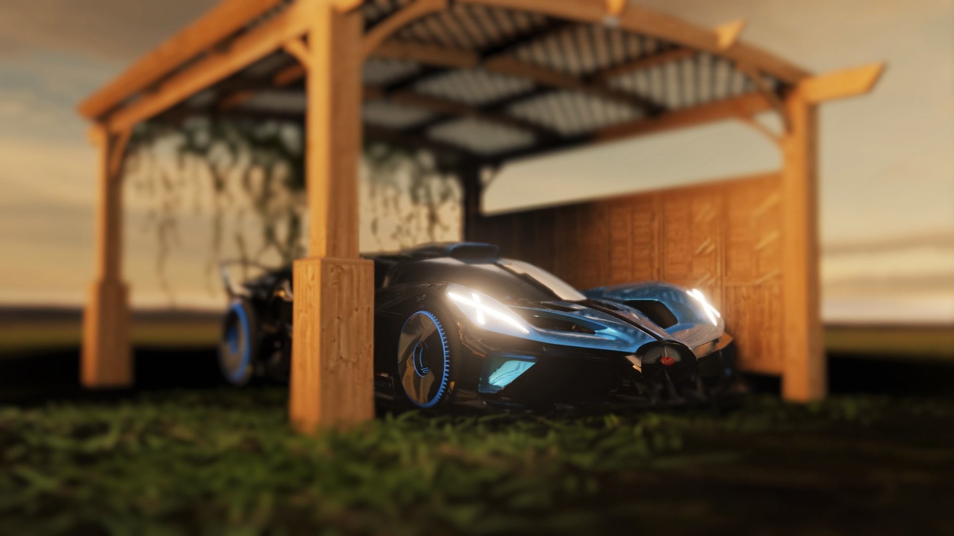 Bugatti Bolide SK Model 3D model rigged | CGTrader