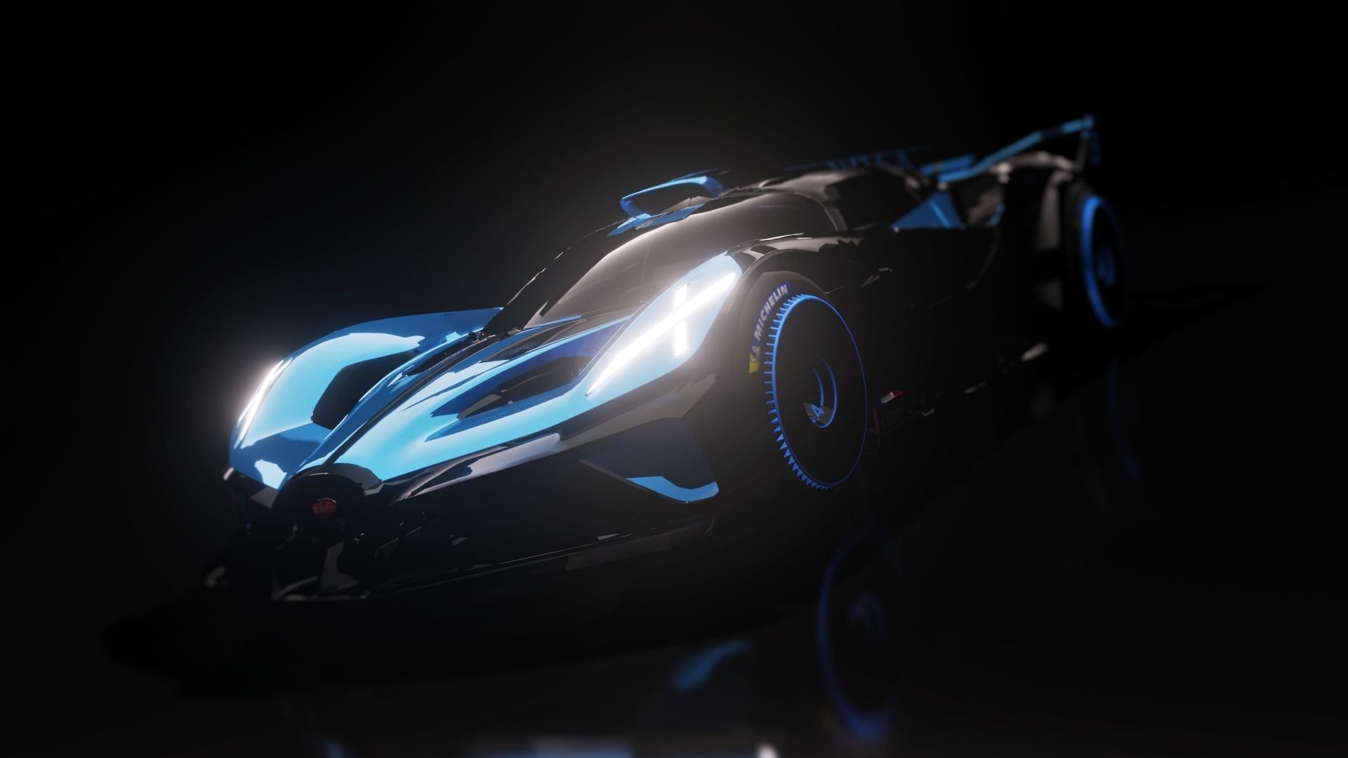 Bugatti Bolide SK Model 3D model rigged | CGTrader