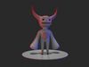 3D model CUTE ANIMATED DEMON CHARACTER VR / AR / low-poly | CGTrader
