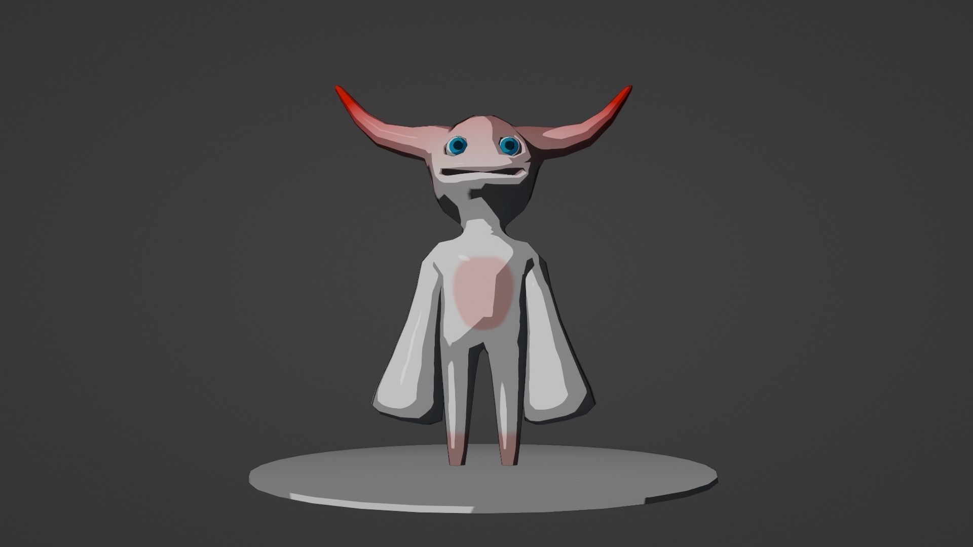 3D model CUTE ANIMATED DEMON CHARACTER VR / AR / low-poly | CGTrader