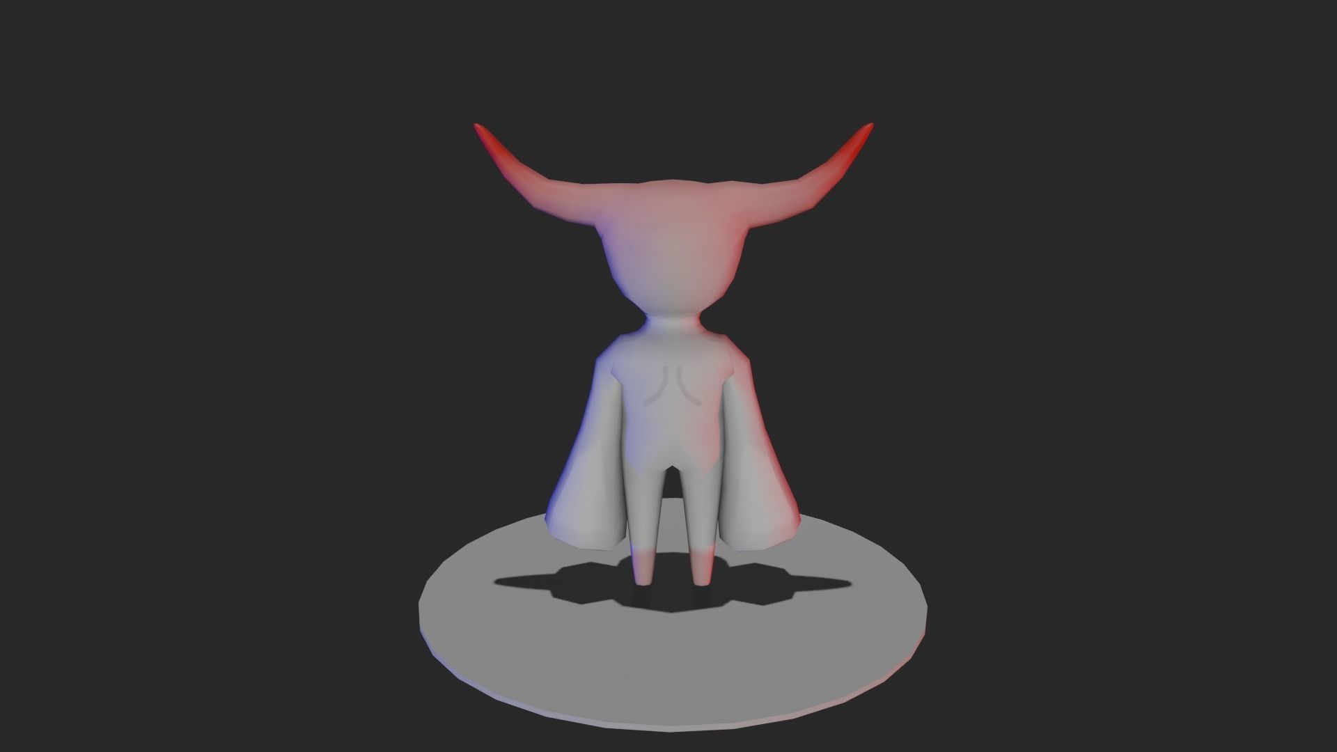 3D model CUTE ANIMATED DEMON CHARACTER VR / AR / low-poly | CGTrader