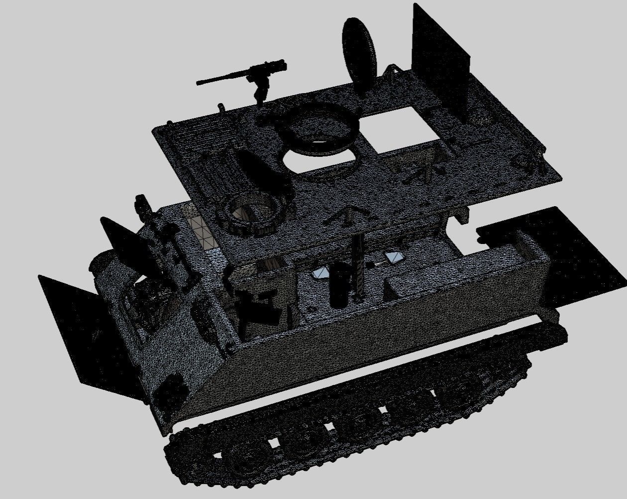 M113 TANK - GIJOE SIZE - FOR 3D PRINTING 3D model 3D printable | CGTrader