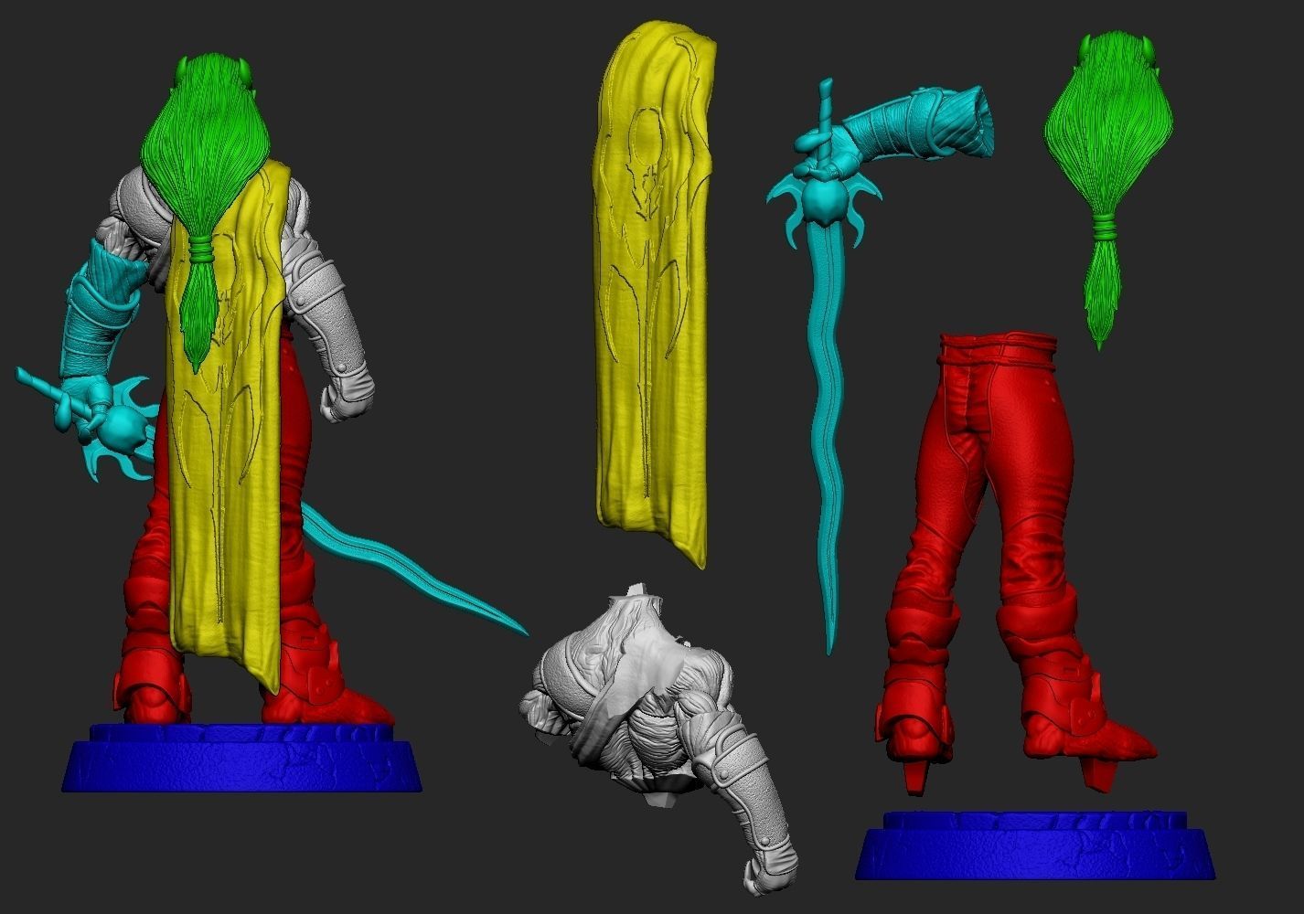 KAIN BY CREATIVE GEEK MB 3D model 3D printable | CGTrader
