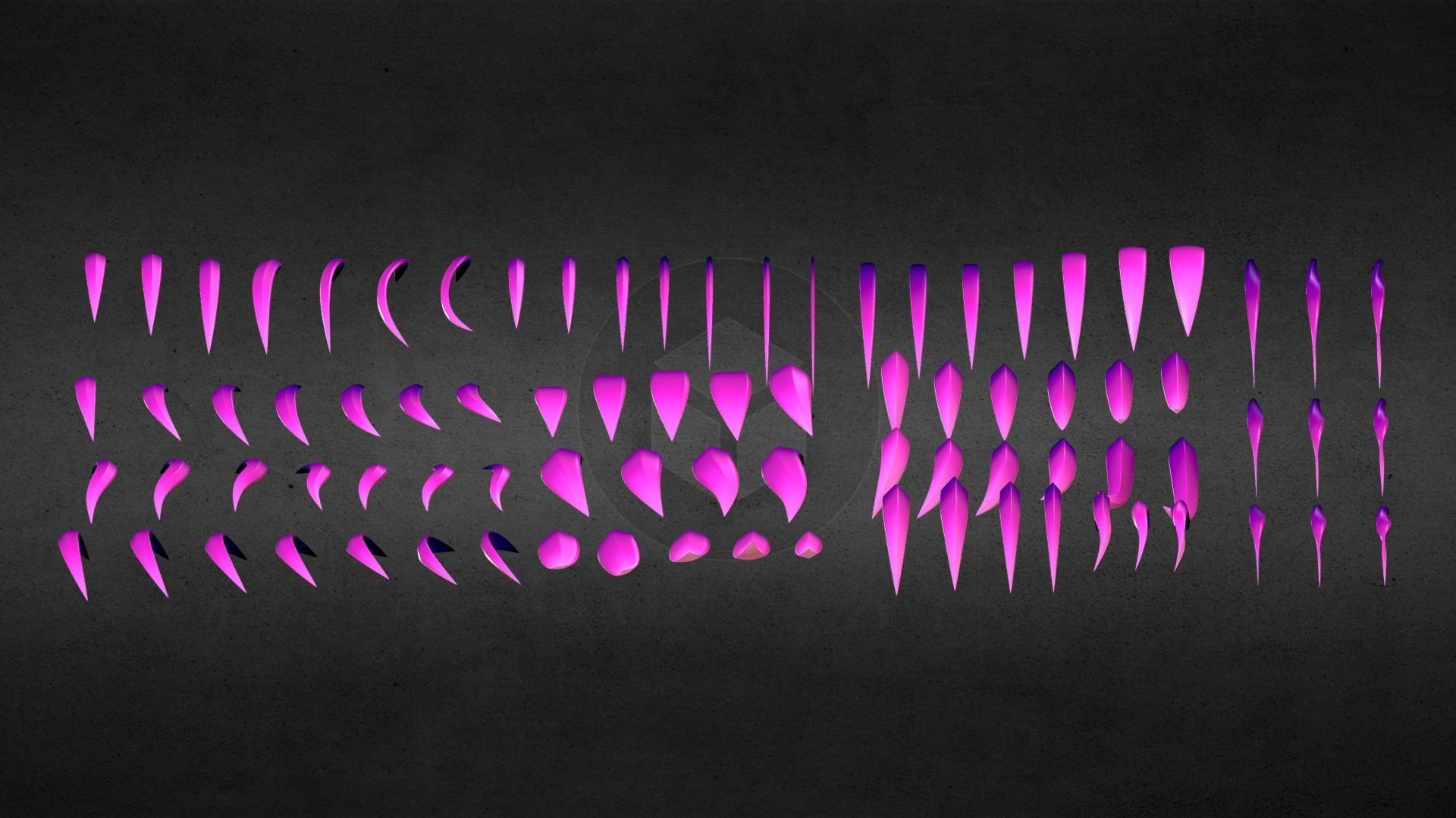 Hair curve meshes 3D model | CGTrader