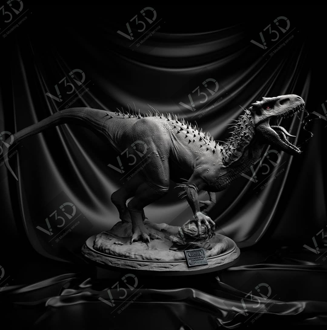 Indominus Rex - Jurassic World - V3D 3D model 3D printable | CGTrader