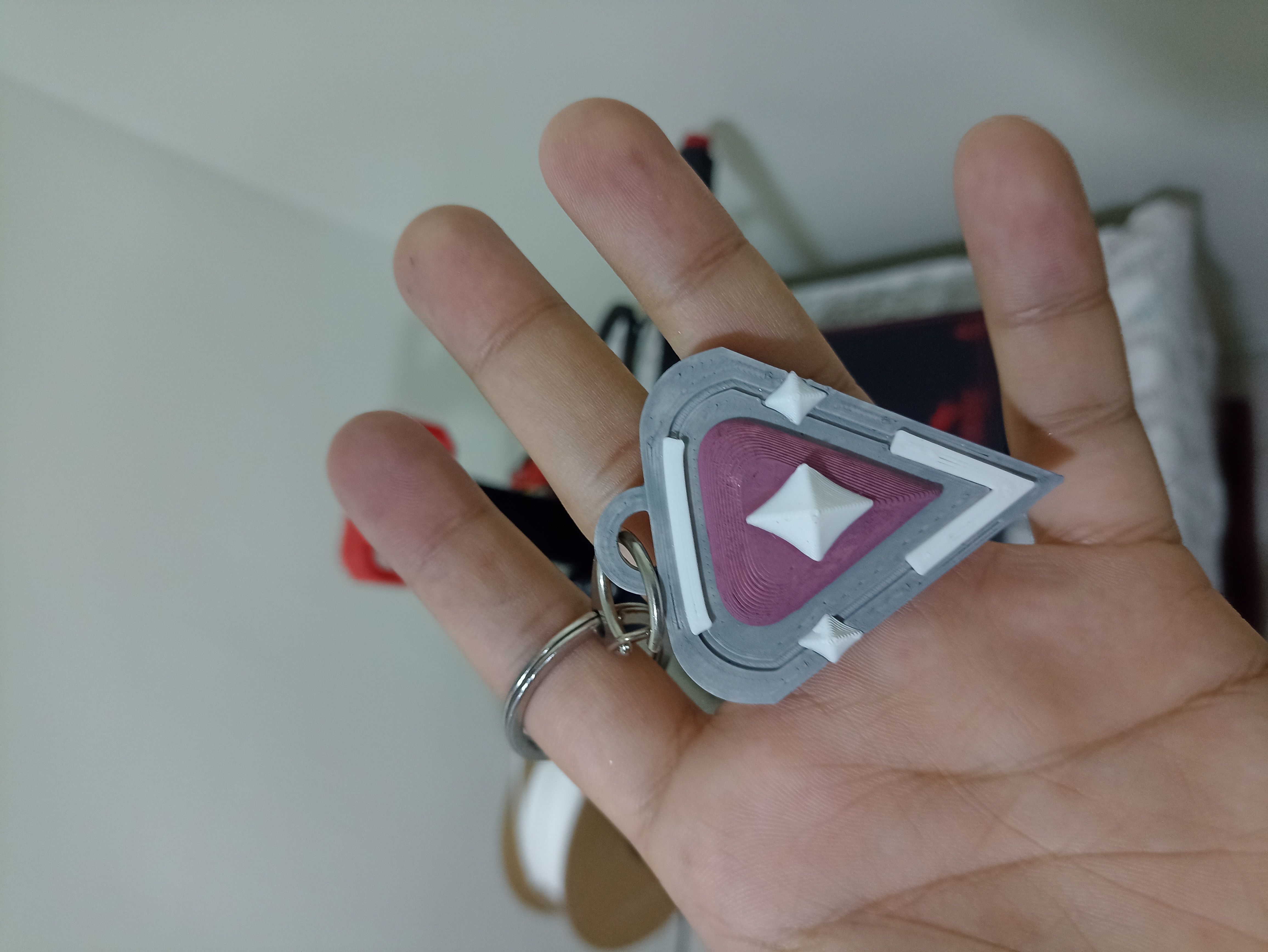 VALORANT RANK KEYCHAIN 3D model 3D printable | CGTrader