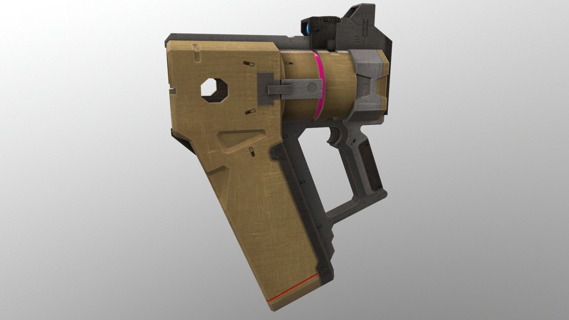 3D model Trap Gun Level 1A VR / AR / low-poly | CGTrader