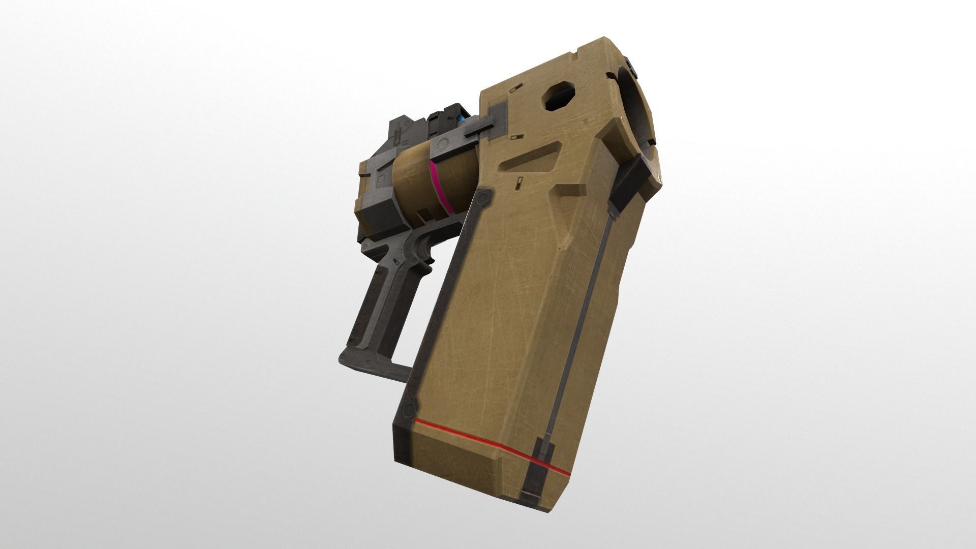 3D model Trap Gun Level 1A VR / AR / low-poly | CGTrader