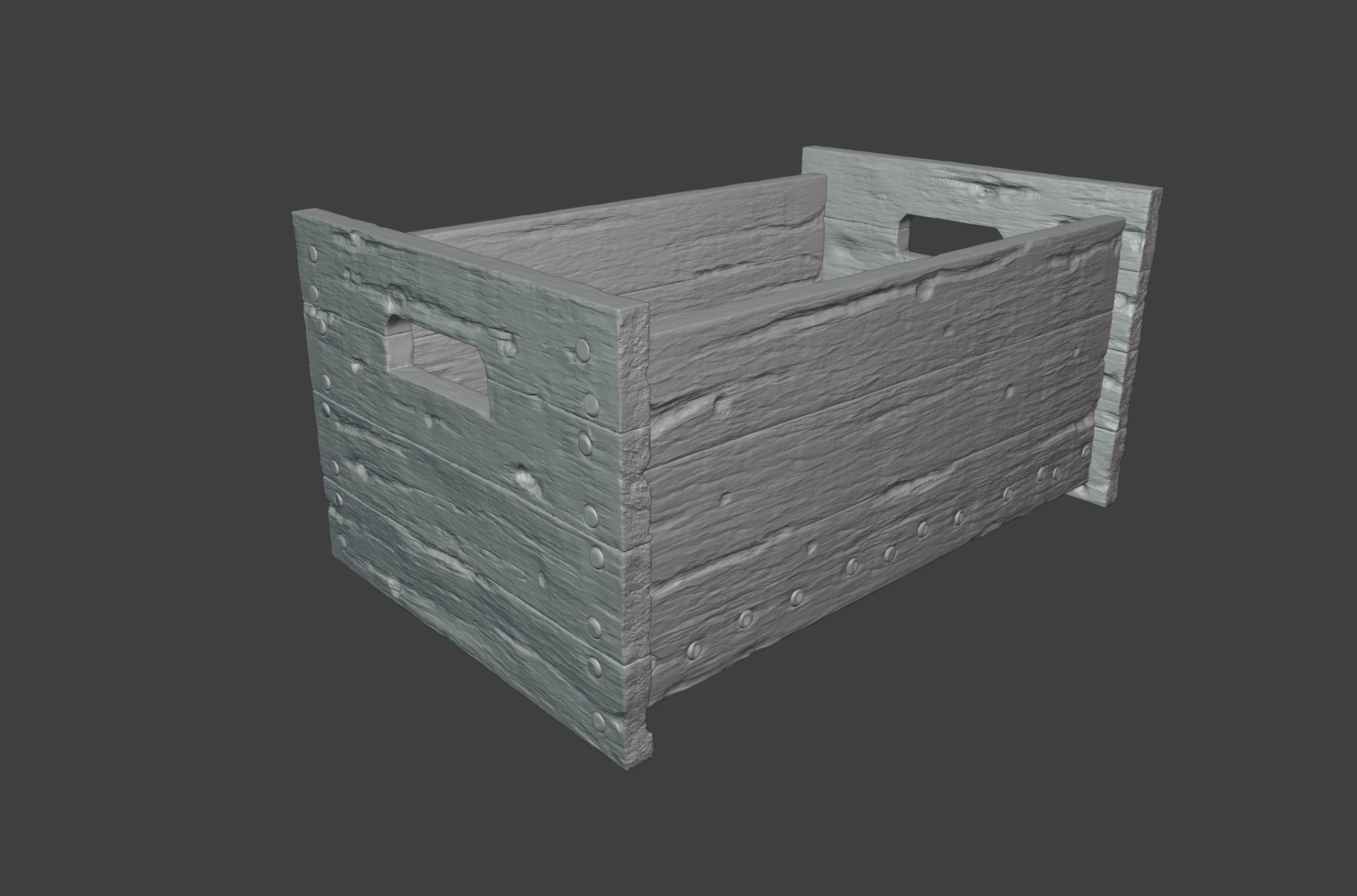 3D model Wooden Crate Props VR / AR / low-poly | CGTrader