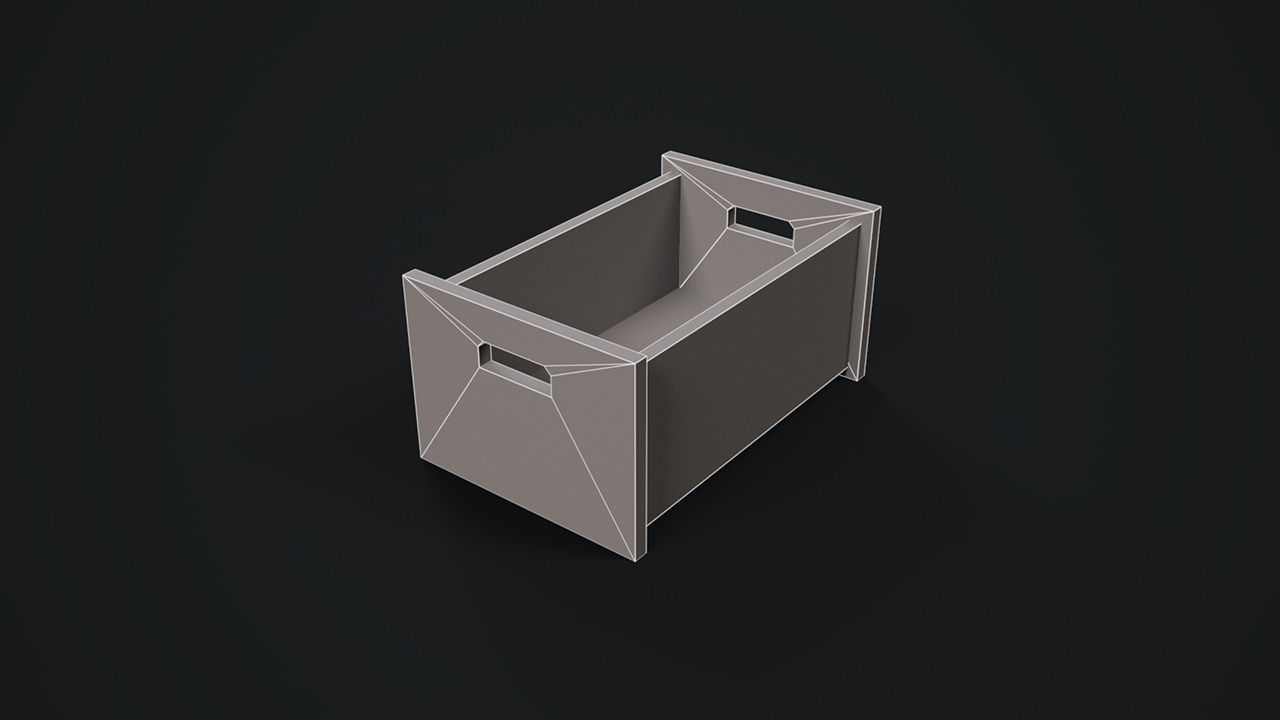 3D model Wooden Crate Props VR / AR / low-poly | CGTrader