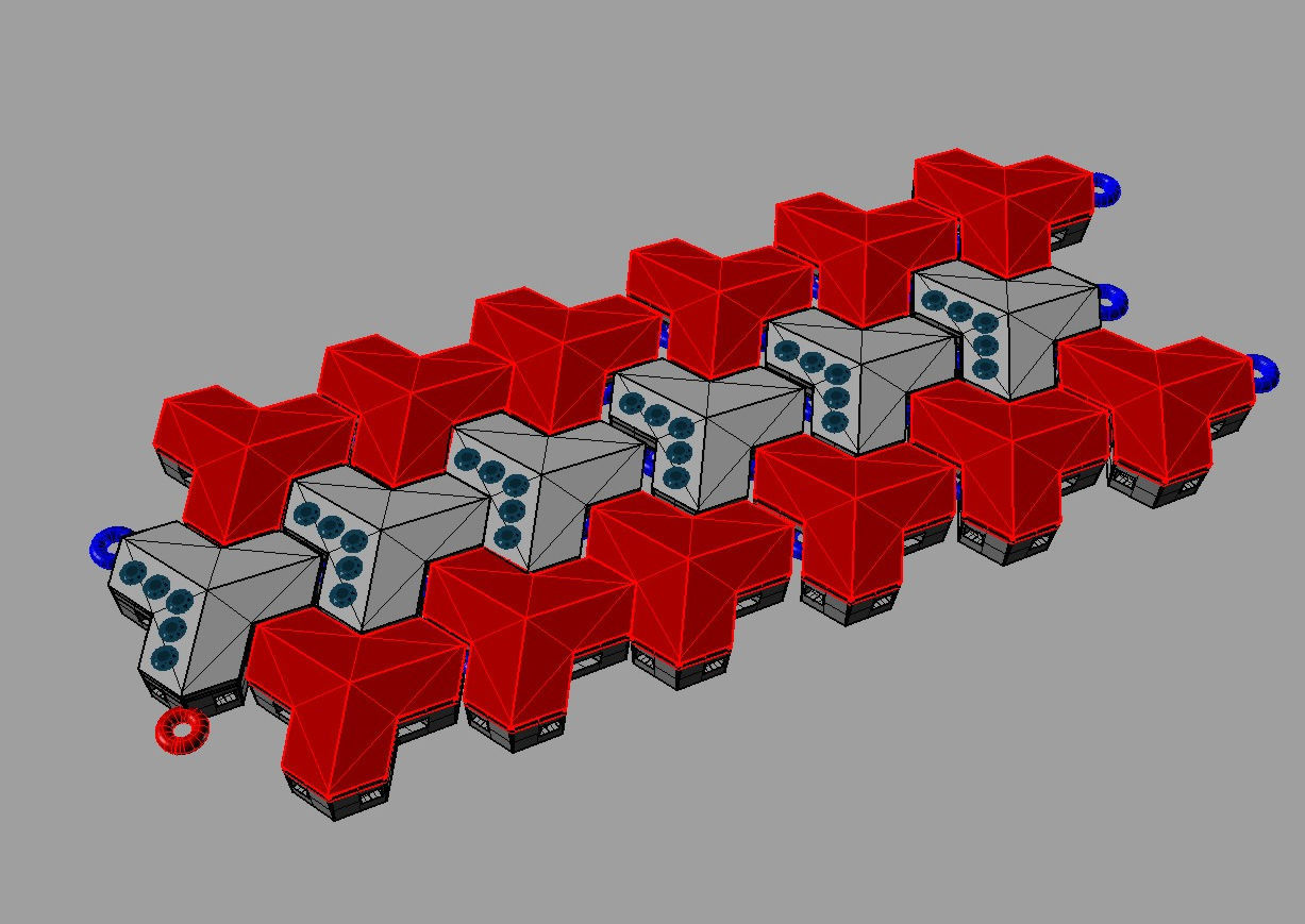 Bracelets Chain ARMOR 3D model 3D printable | CGTrader