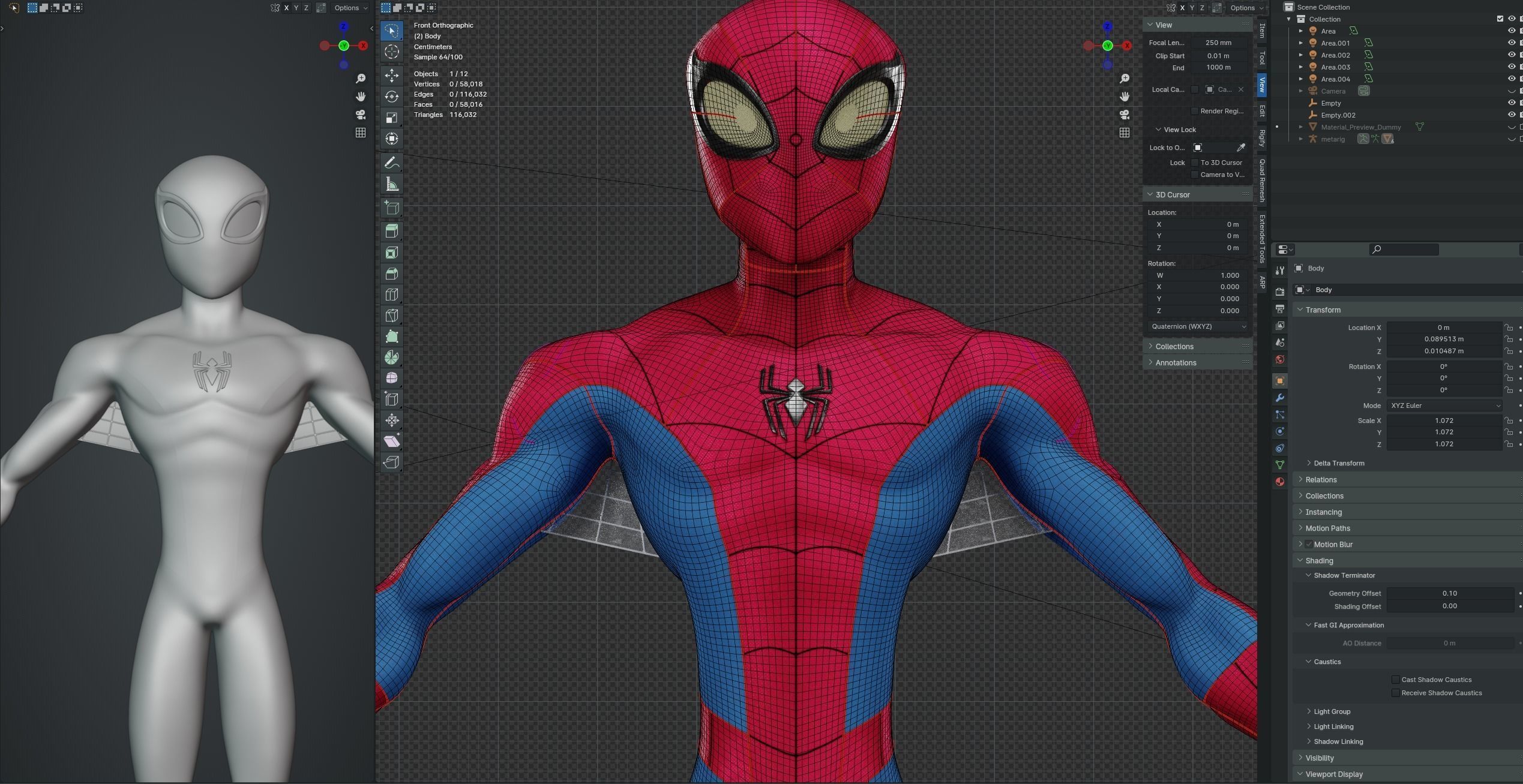 3D model Hyperreal Spectacular Spider-Man 3D Model VR / AR / low-poly | CGTrader