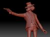 DAISUKE JIGEN LUPINIII FIGURE READY TO 3D PRINT 3D model 3D printable ...