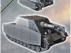 Sturmpanzer IV Stupa Brummbar infantry support gun - miniature 3D model ...