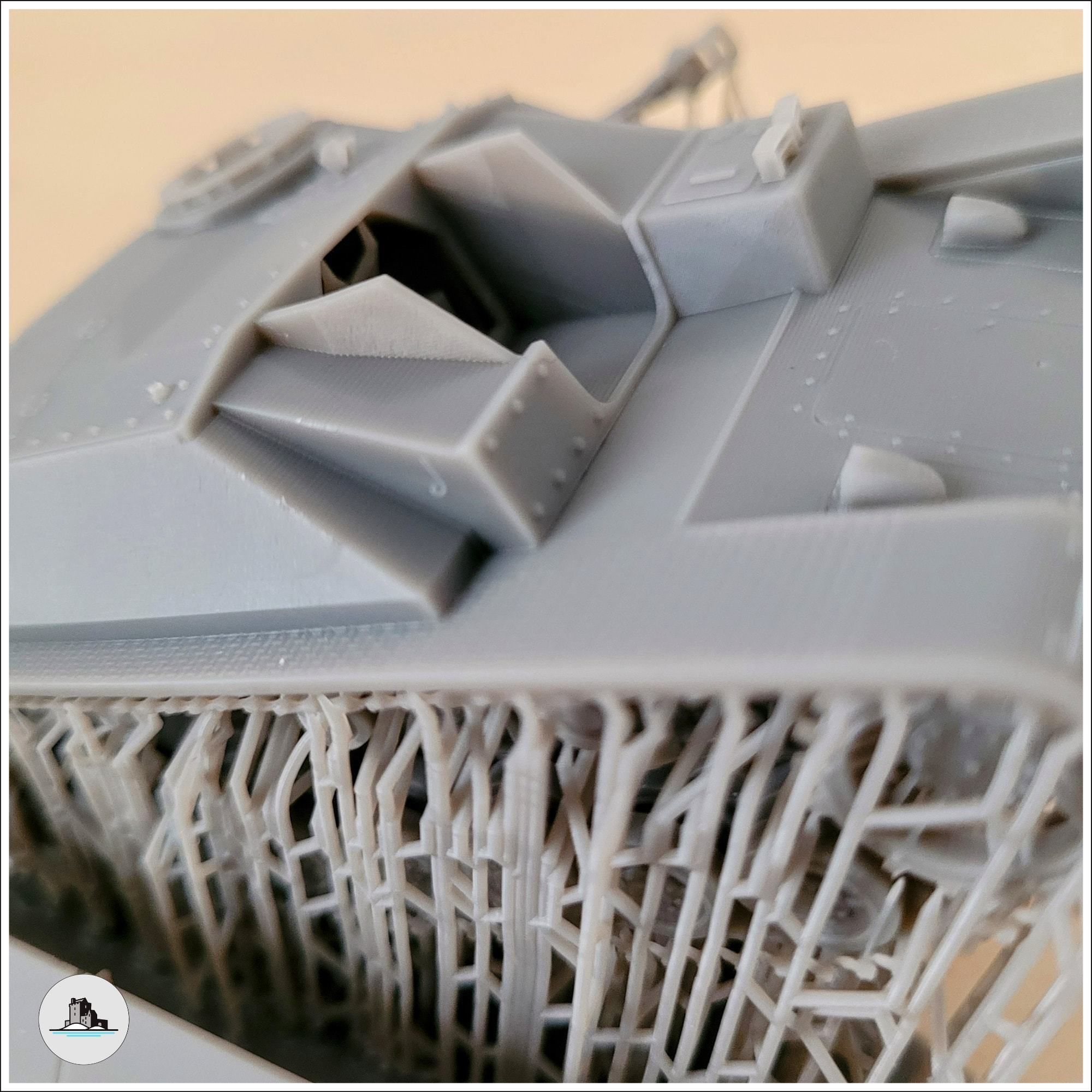 Sturmgeschutz StuG IV - miniatures tabletop scenery 3D model 3D ...