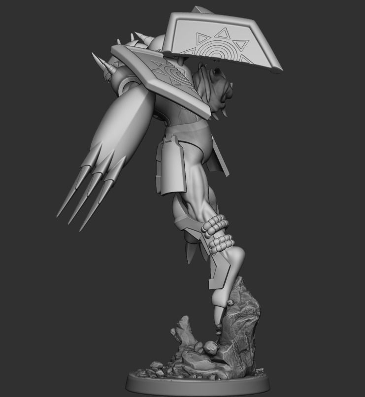 Digimon - Wargreymon 3D model 3D printable | CGTrader