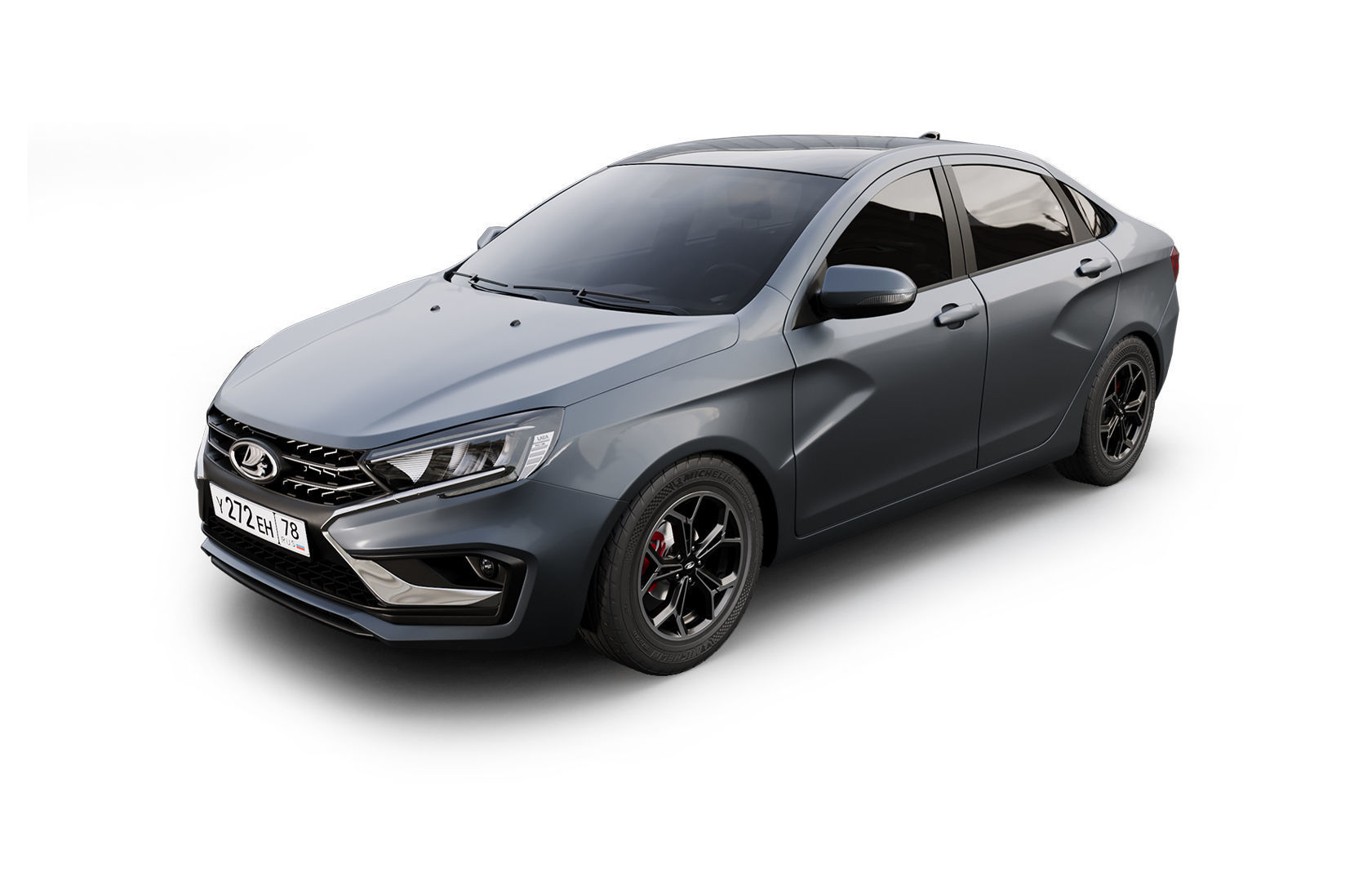 3D model Lada vesta sedan 2023 VR / AR / low-poly | CGTrader