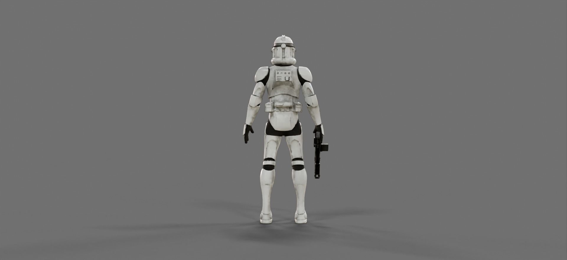 3D model Star Wars Clone Trooper Phase II VR / AR / low-poly | CGTrader
