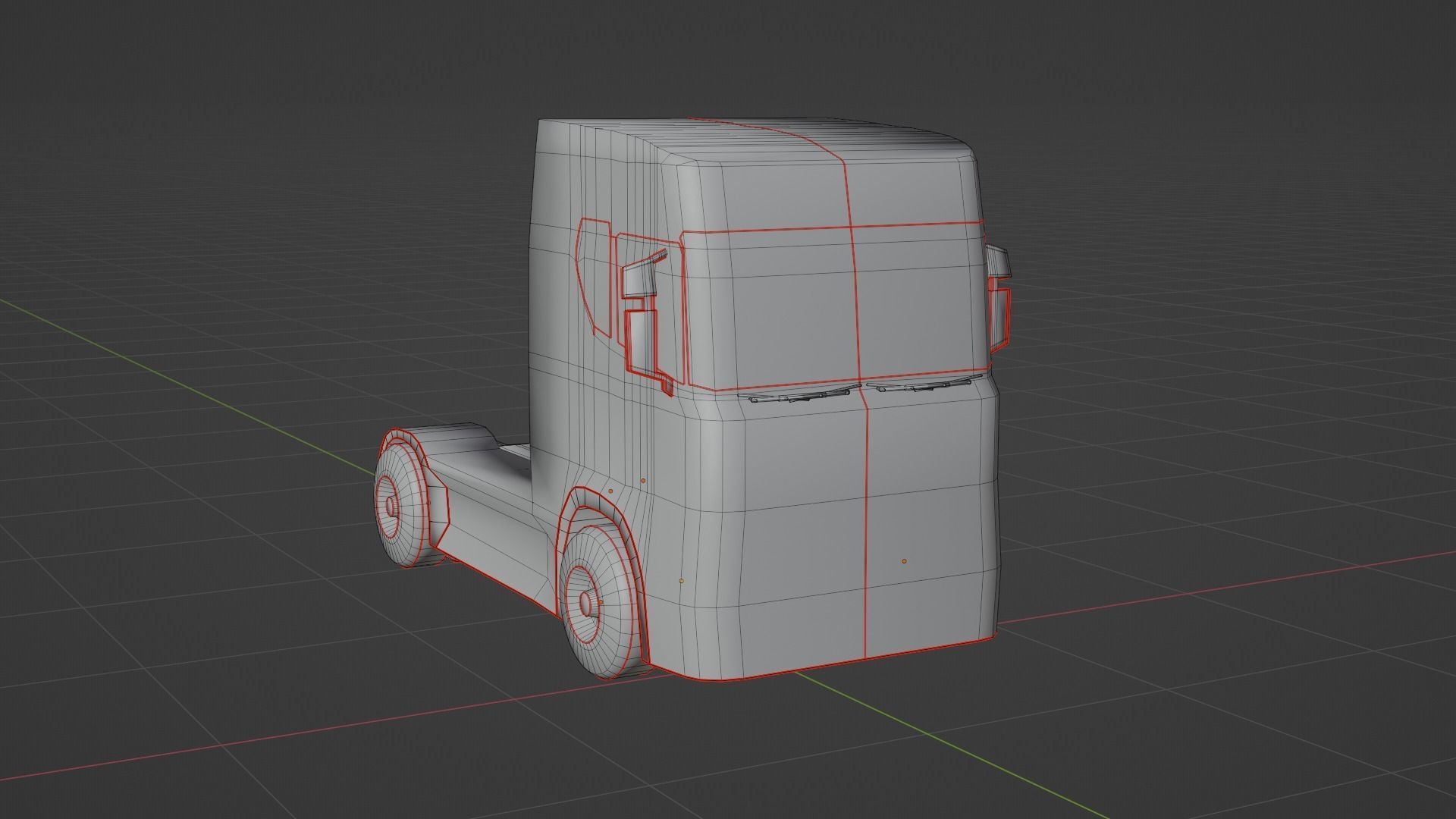 TRUCK- LOW POLY free 3D model | CGTrader