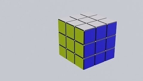 rubiks cube 3D model | CGTrader