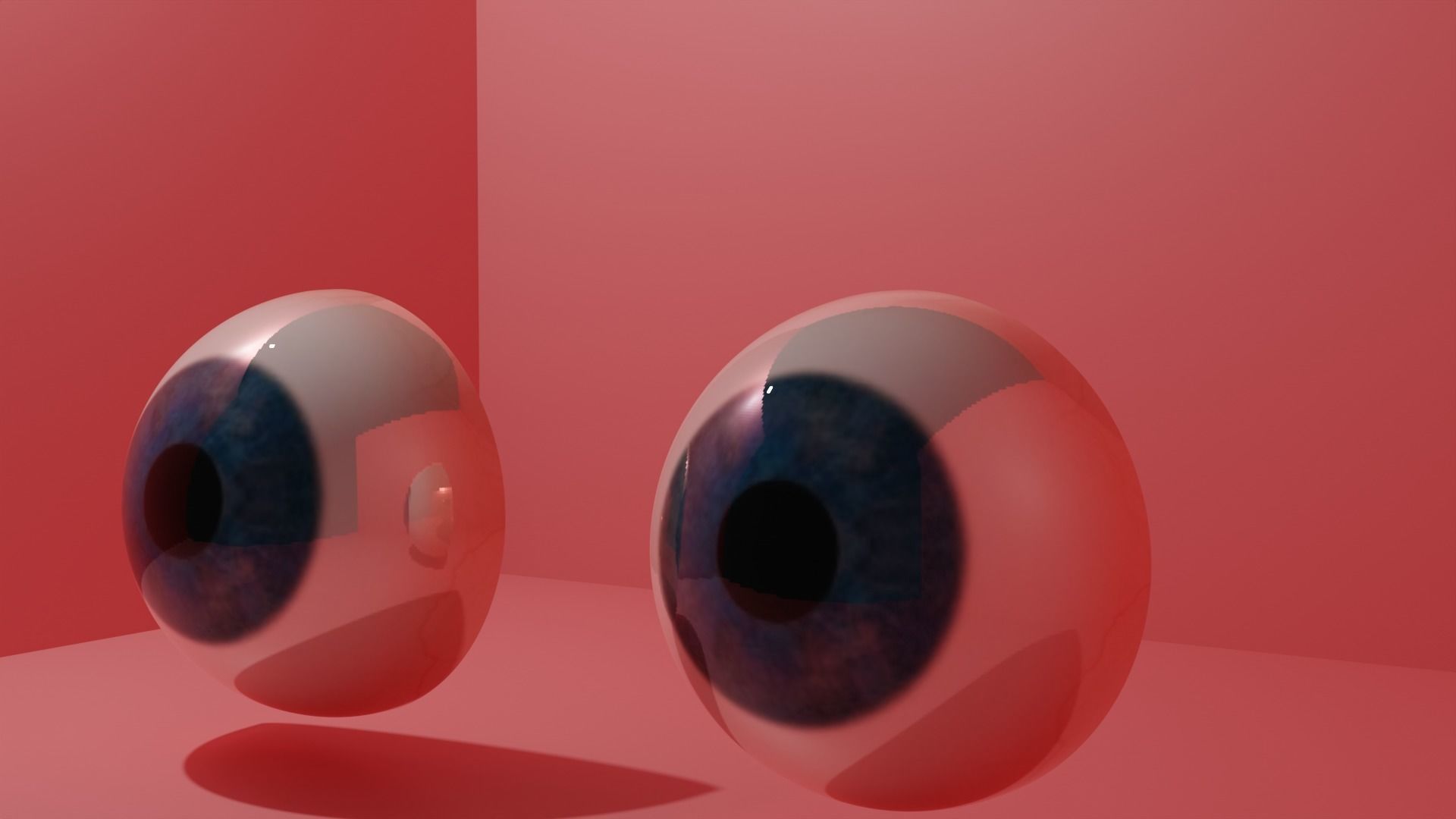 3D model Gleaming Gaze 3D Modeled Eyes That Mesmerize VR / AR / low ...
