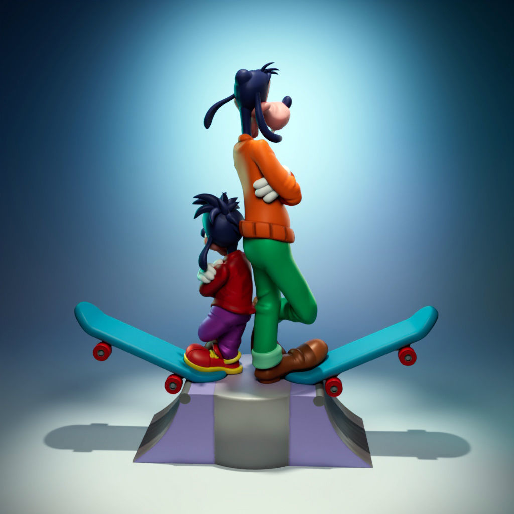 GOOF TROOP 3D model 3D printable | CGTrader