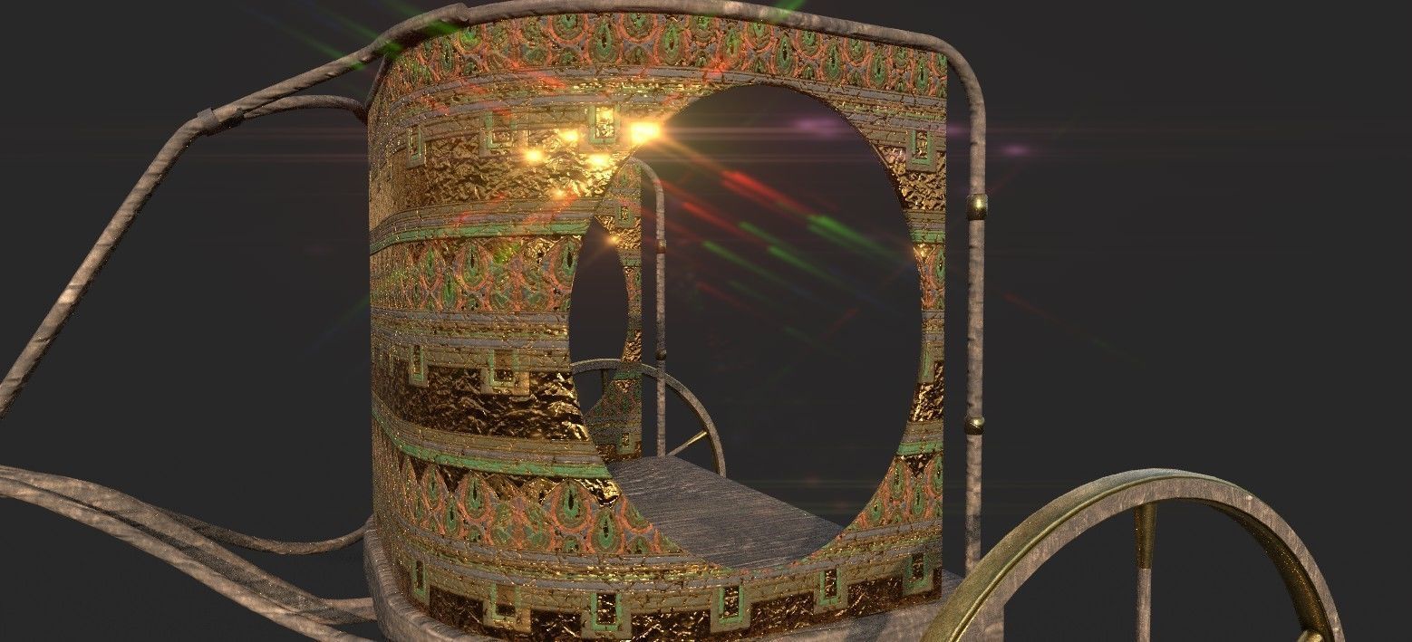 3D model ANCIENT EGYPTIAN CHARITY 3D MODEL VR / AR / low-poly | CGTrader